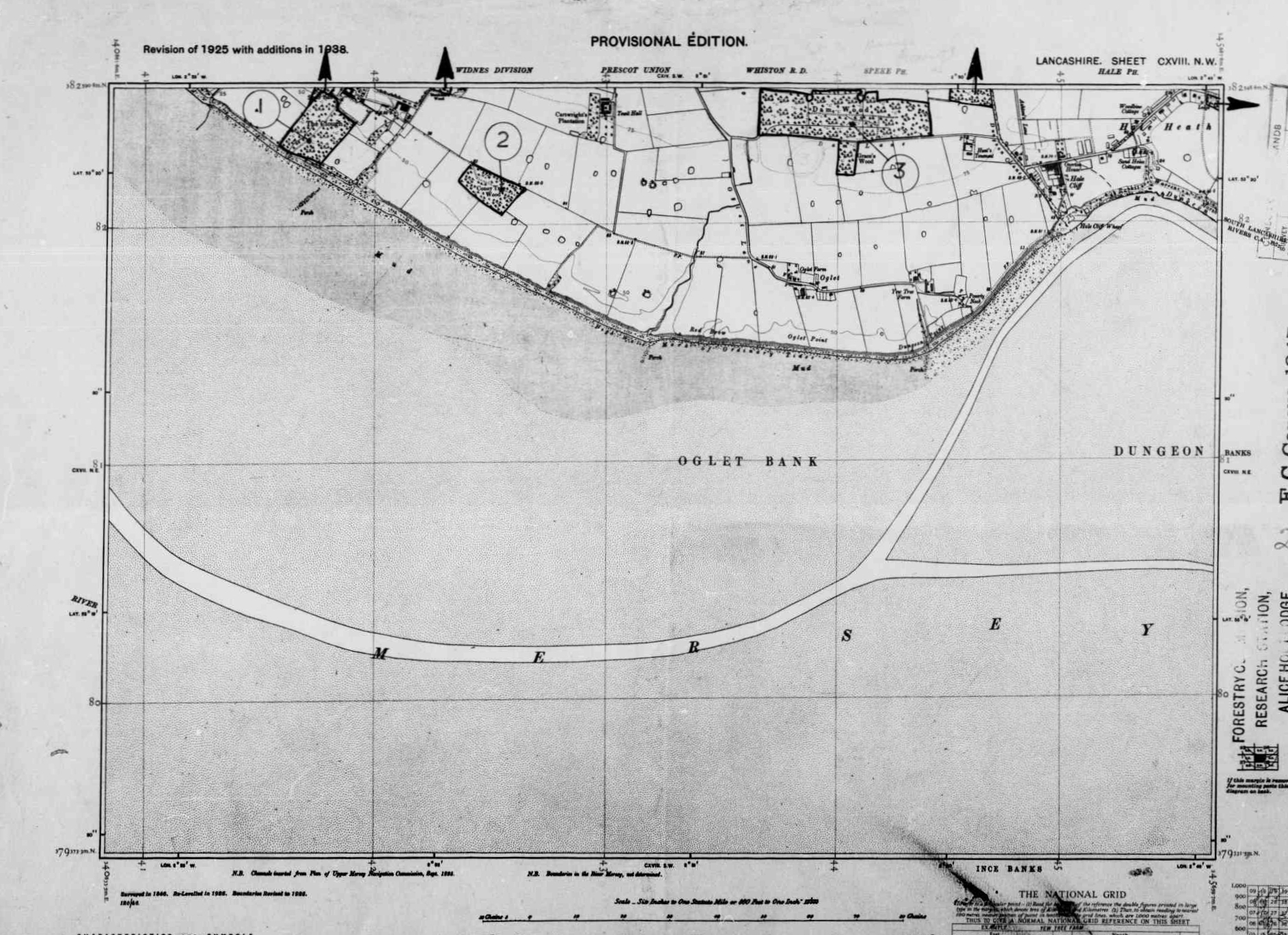 Detailed Old Map of lancashire Ordnance Survey (OS) Map Sheet 118 NW ...
