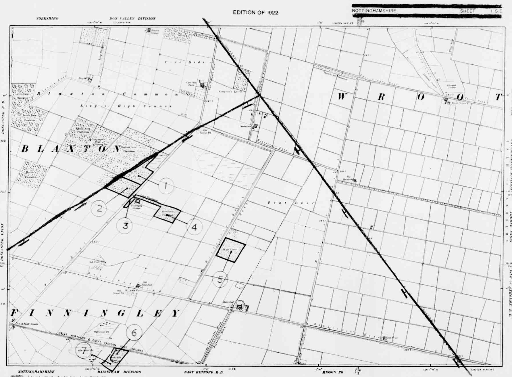 Detailed Old Map Of Oxfordshire Ordnance Survey OS Map Sheet 1 SE detailed-old-map-of-oxfordshire-ordnance-survey-os-map-sheet-1-se